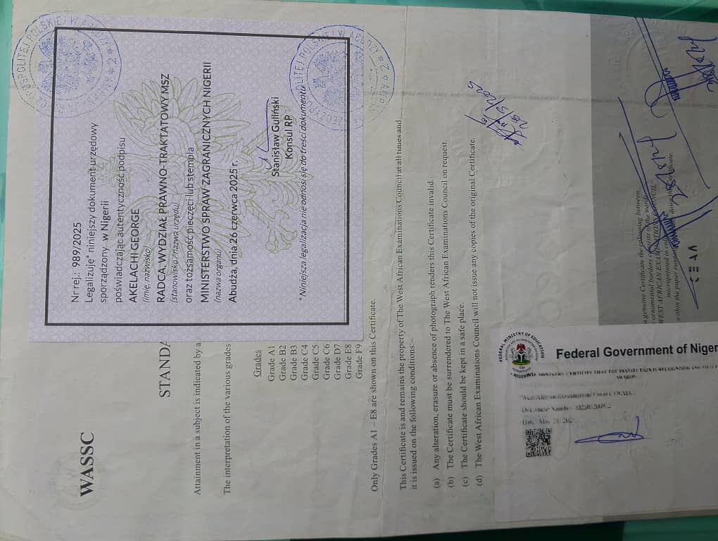 How to Legally Authenticate Documents at the Poland Embassy in Nigeria: A Step-by-Step Guide ...